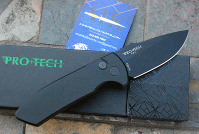 Protech LEFT HAND Black Tac ROCKEYE SBR Auto Model LG403-LH