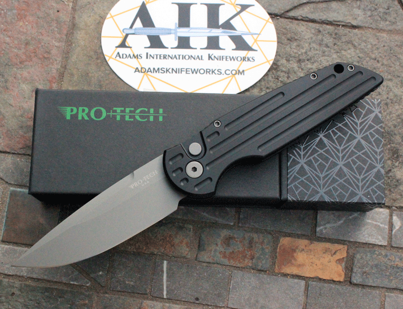 Protech TR3 Tactical Response w/ Bead Blast Blade, AIK - Adams International Knifeworks